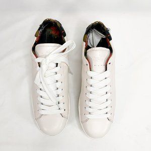 Coach | Shoes | Coach X Baseman Wild Lily White Sneakers New 1 D | Poshmark